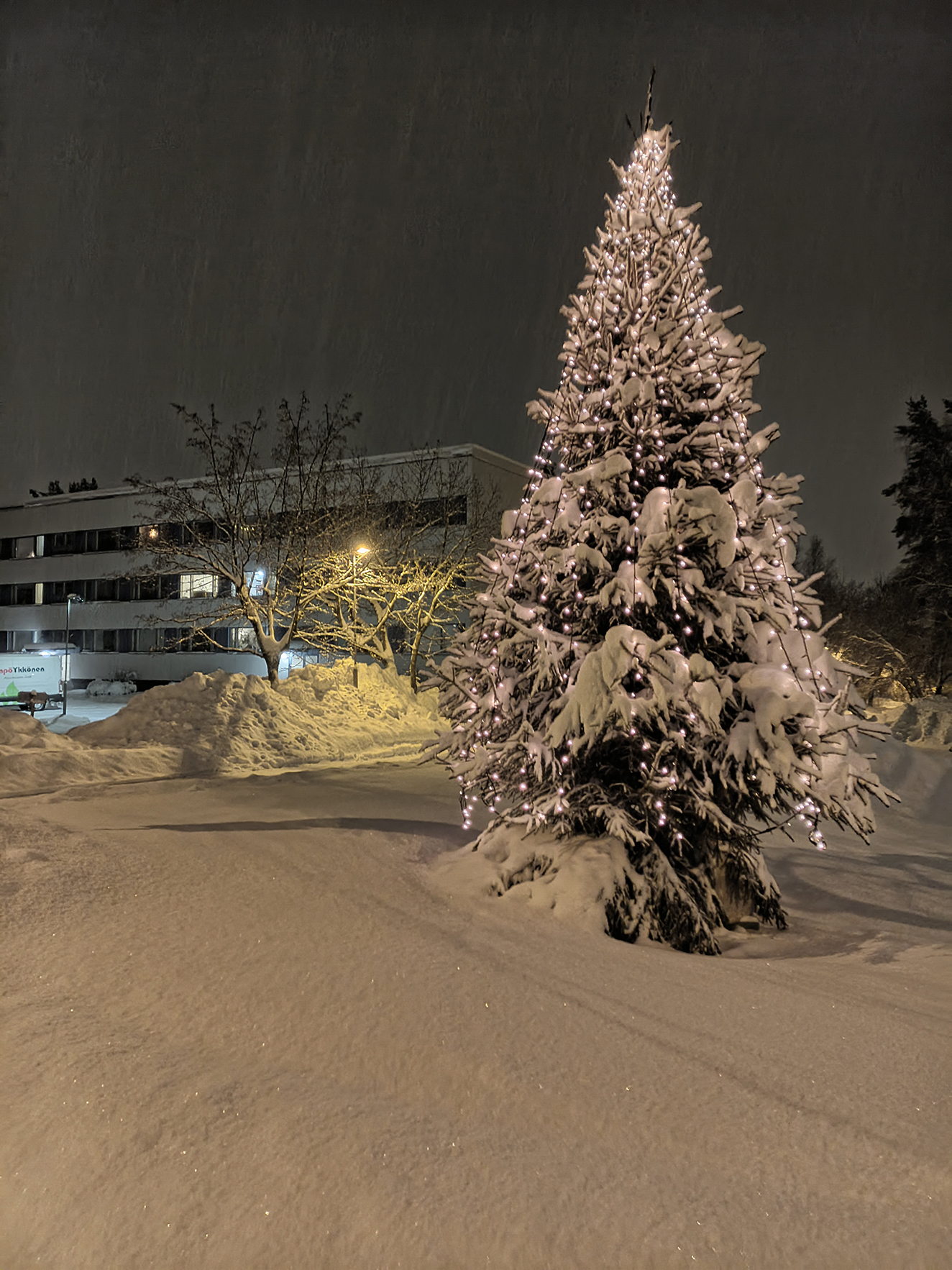 Vuosaari-lehden joulukuva - Vuosaari