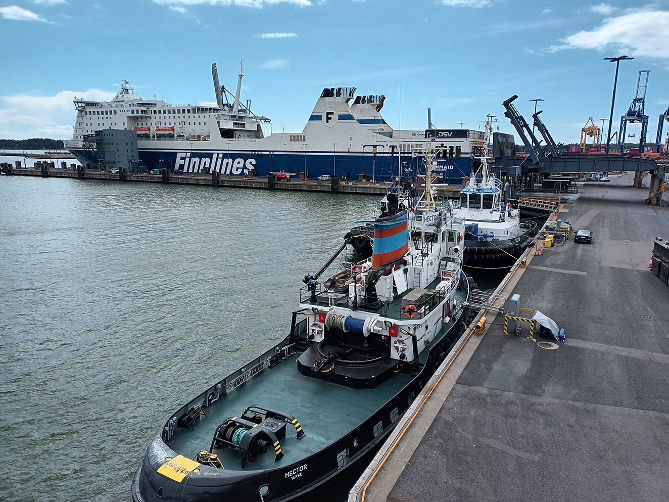 Helsingin Satama Oy saavutti tärkeän ilmastotavoitteensa - Vuosaari